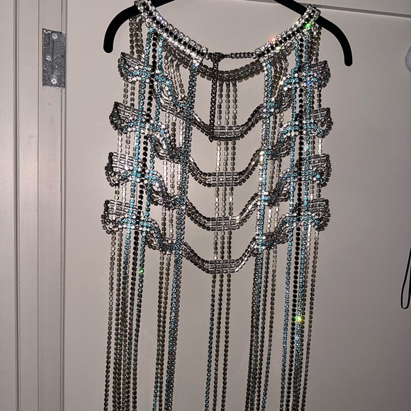 AREA | Tops | Area Crystal Top Rare Piece From Area Sample Sale In Nyc ...